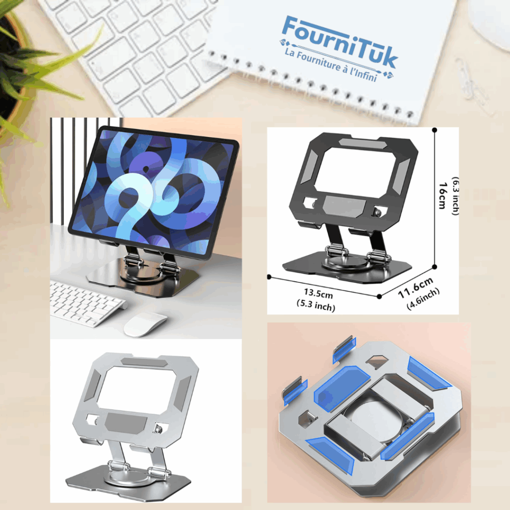 Support PC Pliable en Métal - Fournituk || Distributeur de Fournitures ...